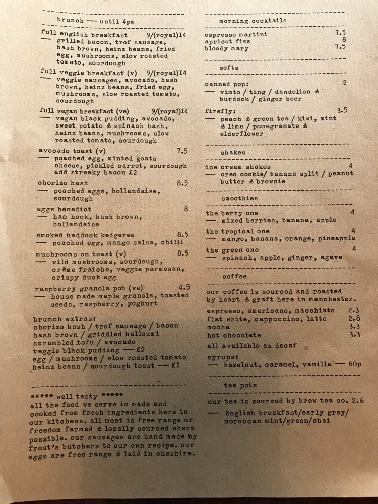 The Bucket List: Trof Restaurant