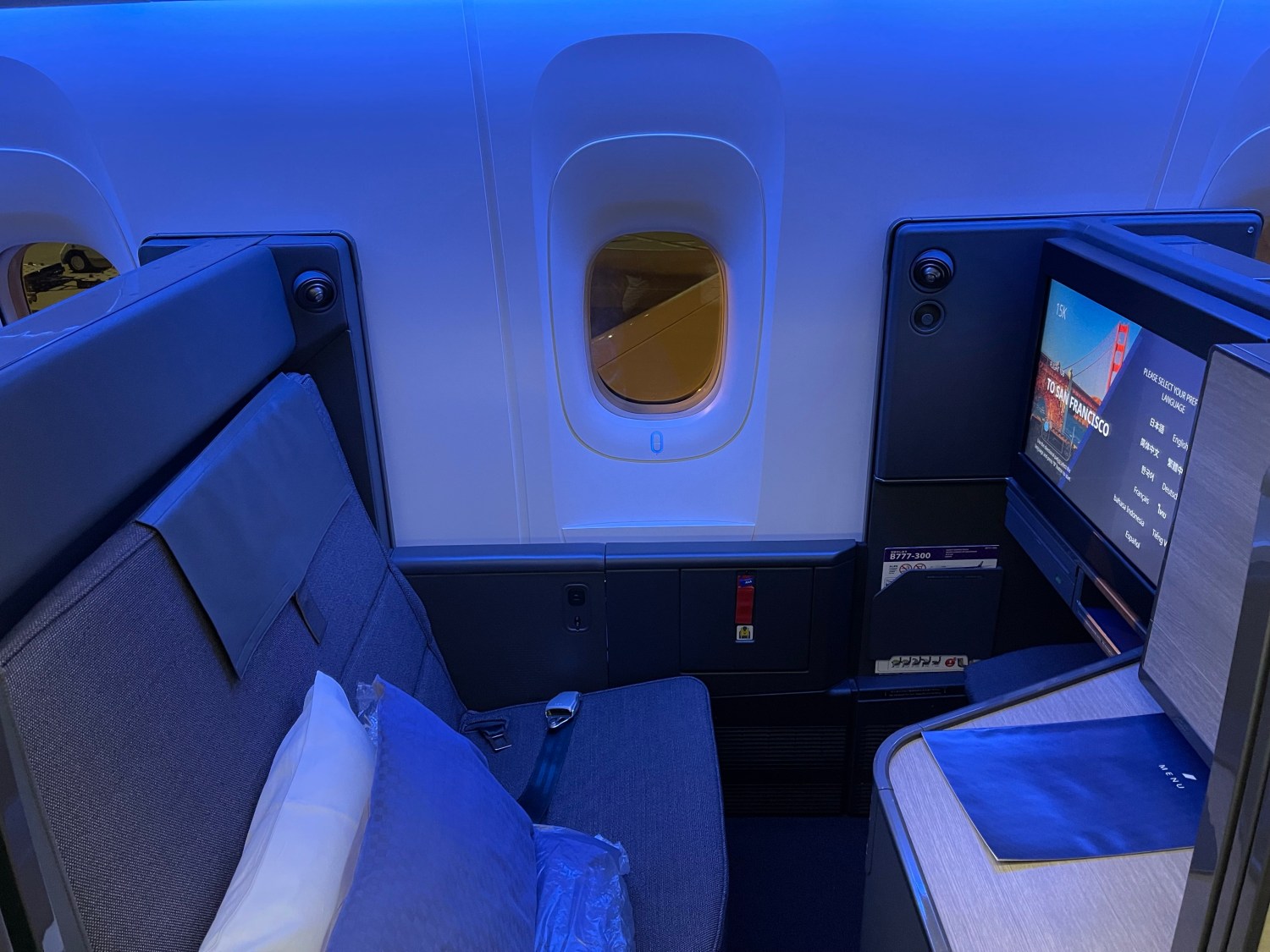 An ANA Present: Air Nippon Airways NH108 777 Tokyo to San Francisco ...