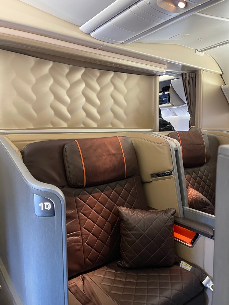 Chasing Sakura: Singapore Airlines SQ12 777 Singapore to Tokyo First ...