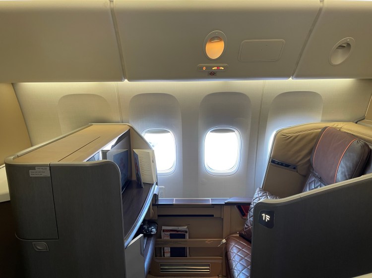 Chasing Sakura: Singapore Airlines SQ12 777 Singapore to Tokyo First ...